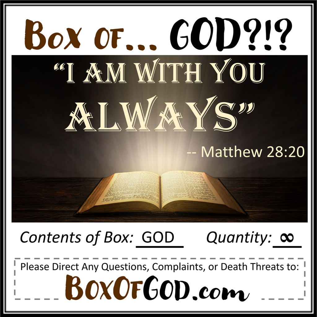 BOX OF GOD! (from BoxOfGod.com) – The WHATEVER Network!