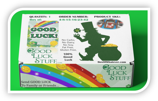GOOD LUCK in a BOX! (from GoodLuckStuff.com) – The WHATEVER Network!