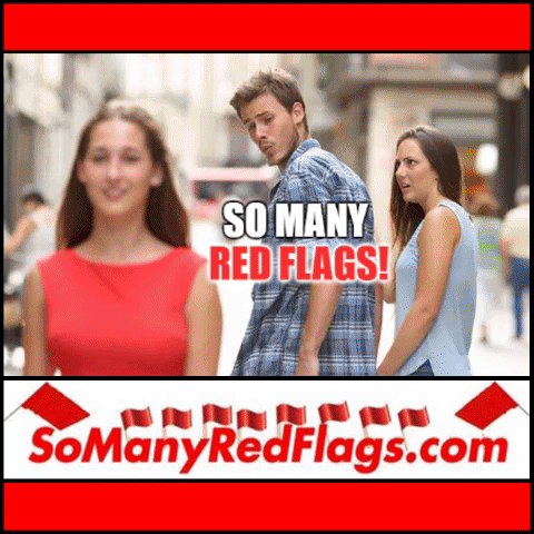 SoManyRedFlags.com: Symbolic Red Flag Reminders & Warnings (in so many ...