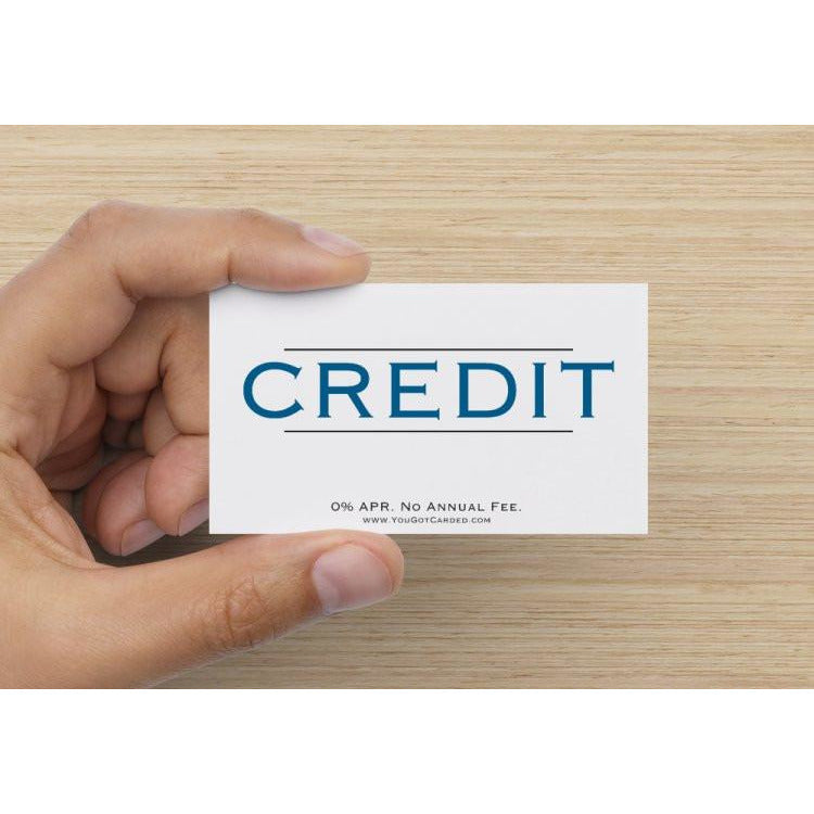 Credit (Card) – The WHATEVER Network!